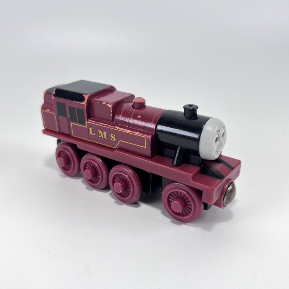 Thomas & Friends Wooden Railway Train Arthur the LMS Engine | eBay