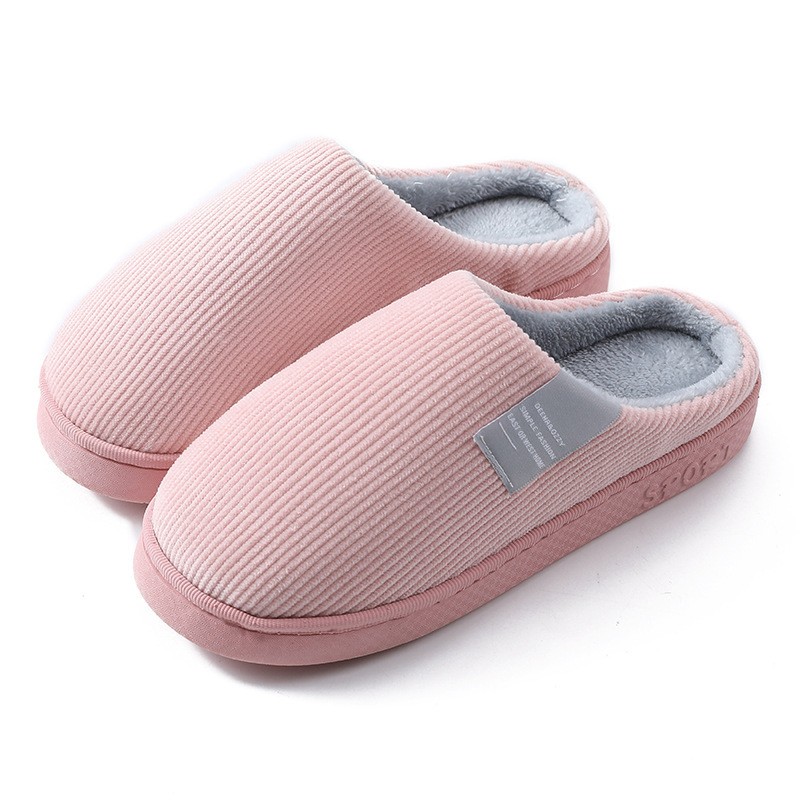 Ladies Slippers Mens Womens Warm Fur Lined Winter Warm Mules Shoes ...