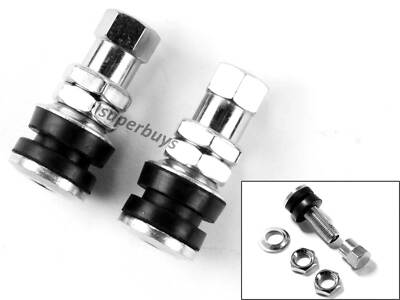 2pcs TR161 Bolt In Tyre Valve Tire Metal Tubeless Clamp In Wheel Rim ...