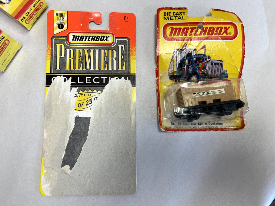 Vintage Late 70s-early 80s Matchbox Miscellaneous Lot (Boxes ...