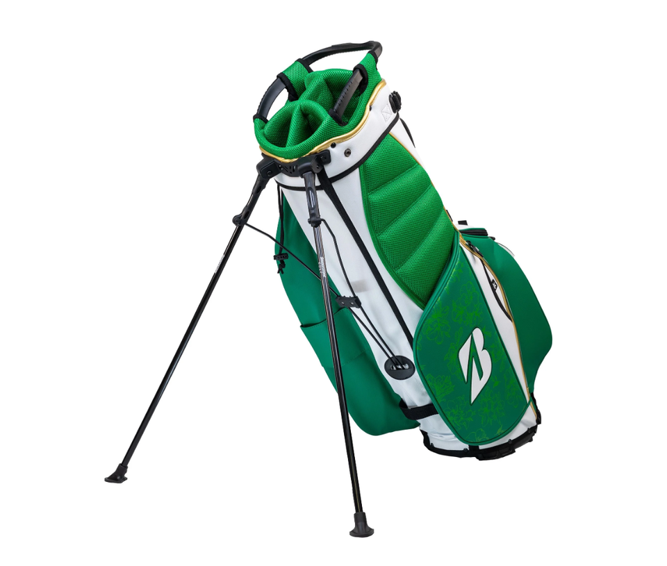 New Bridgestone 2025 Spring Major Masters Green/White Tour Stand Bag | eBay