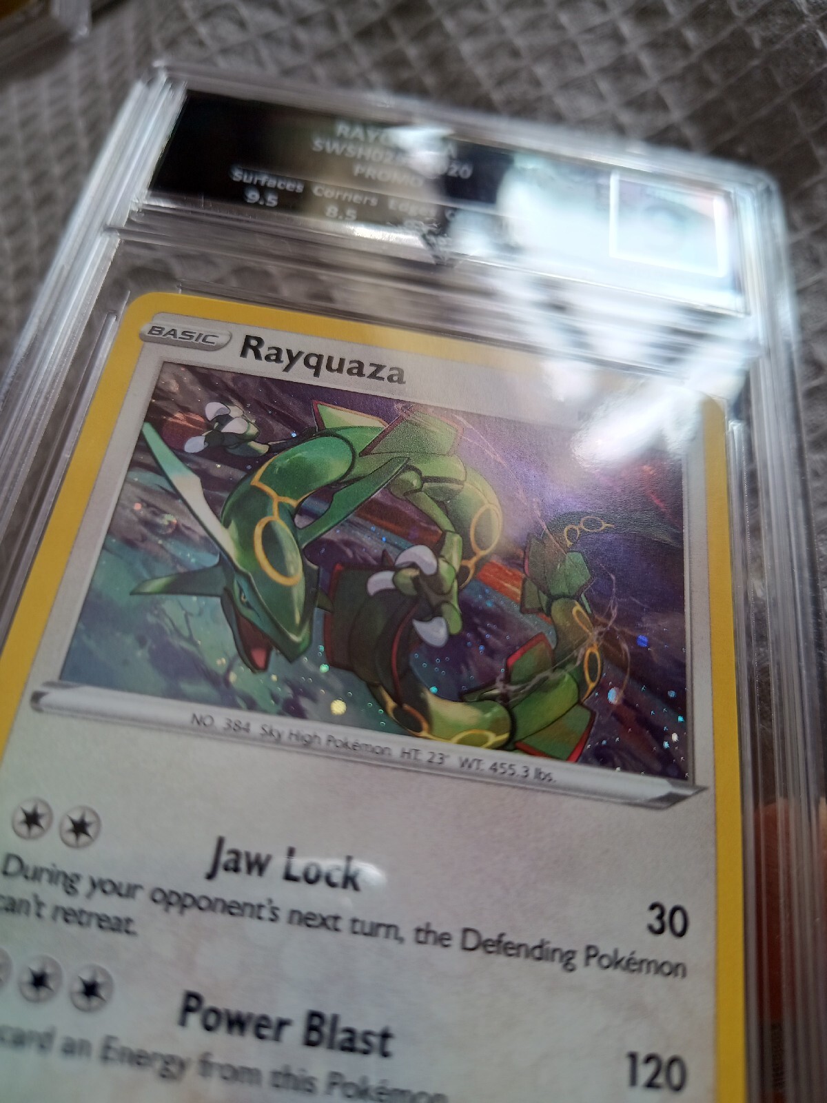 Pokémon TCG Rayquaza SWSH Black Star Promo SWSH029 Holo Promo for sale ...