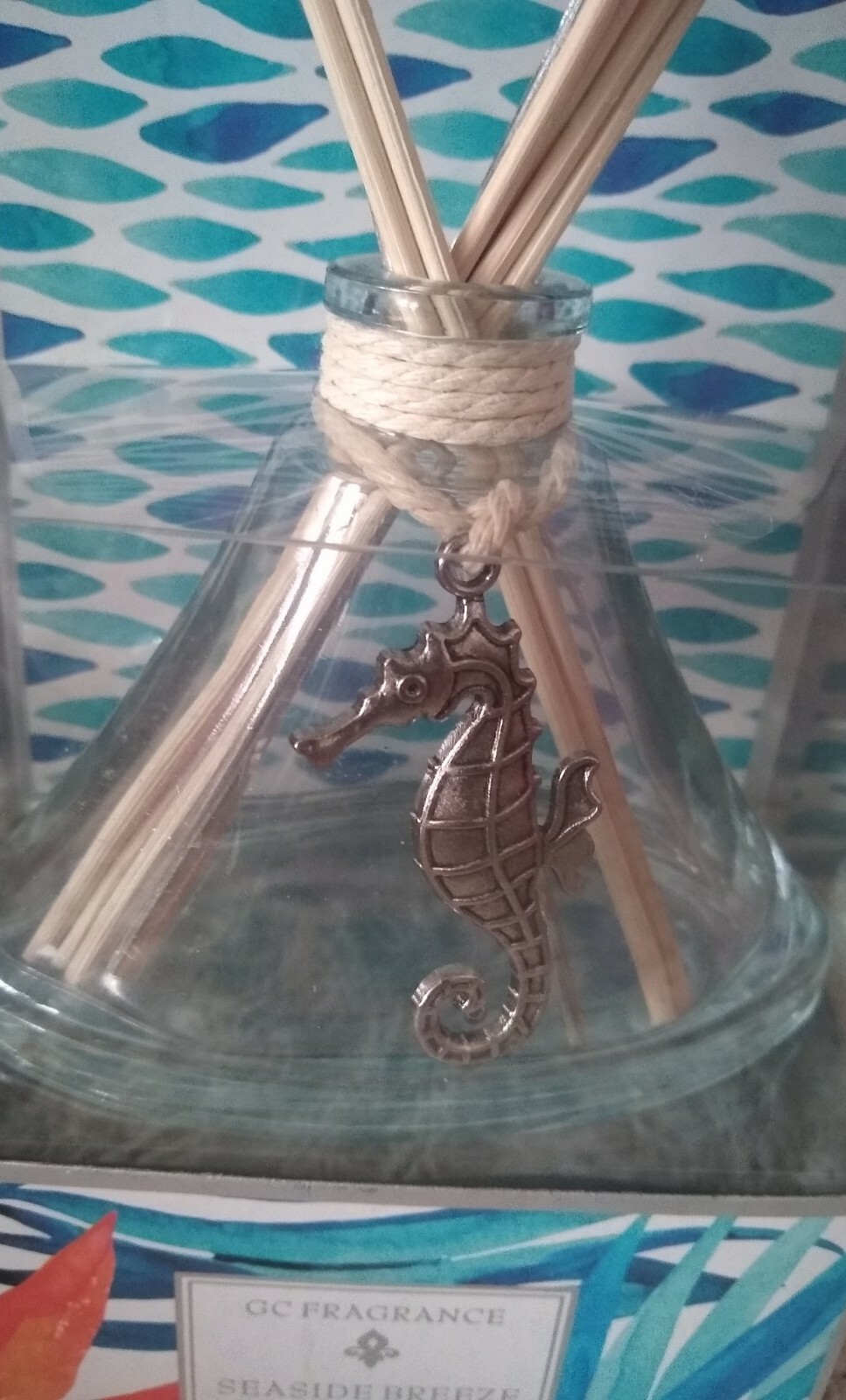 GC Fragrance Seaside Breeze Reed Diffuser 3.52 oz Seahorse | eBay
