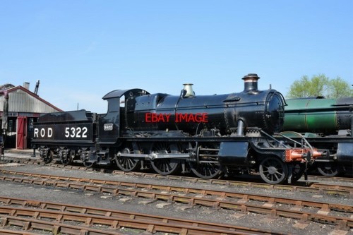 PHOTO (3) GWR CLASS 43XX NO 5322 IN WWI ROD (RAILWAY OPERATING DIVISION ...