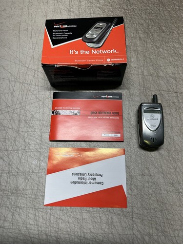 Vintage Verizon/Motorola (V325i) Cell Phone With Original Box ...