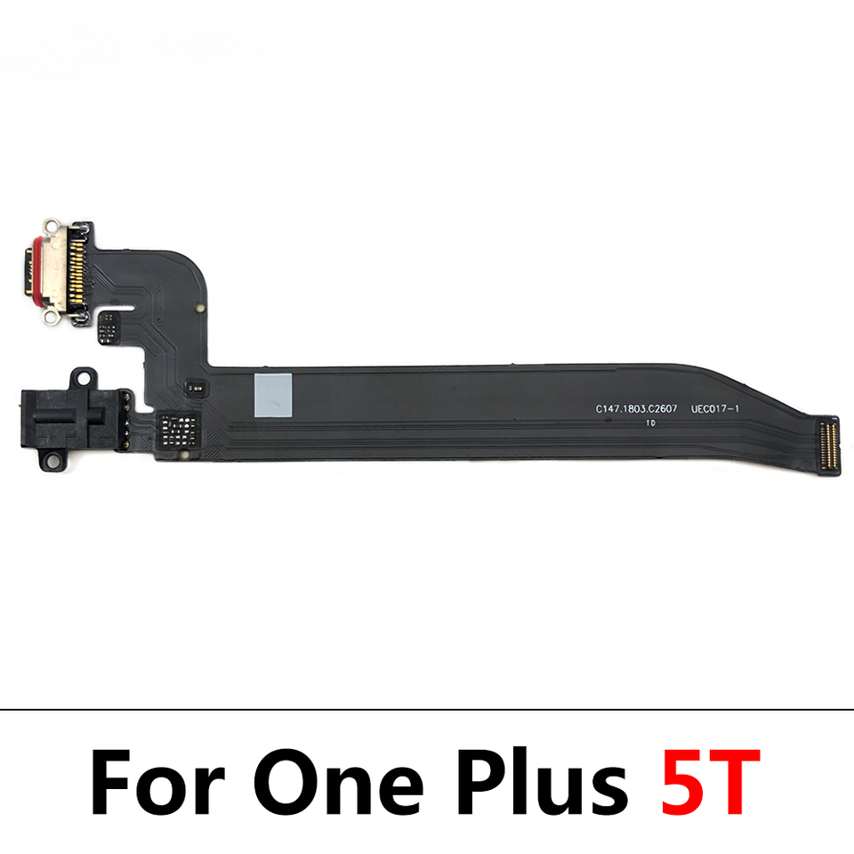 USB Charging Port Board Flex Cable For OnePlus 5 5T 6 6T 7 7T 8 8T 9 ...