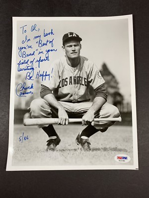 The Finest, Chuck Connors The Rifleman Autograph Photo 8x10 PSA GRADE ...