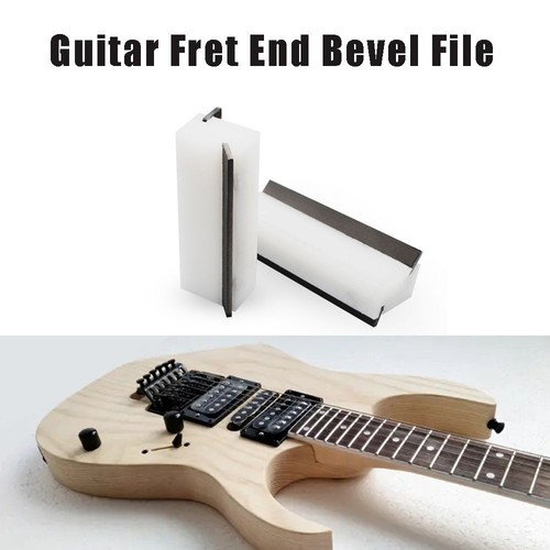 Angled Fret Bevel File Steel File Fine wire polishing tool Guitar ...