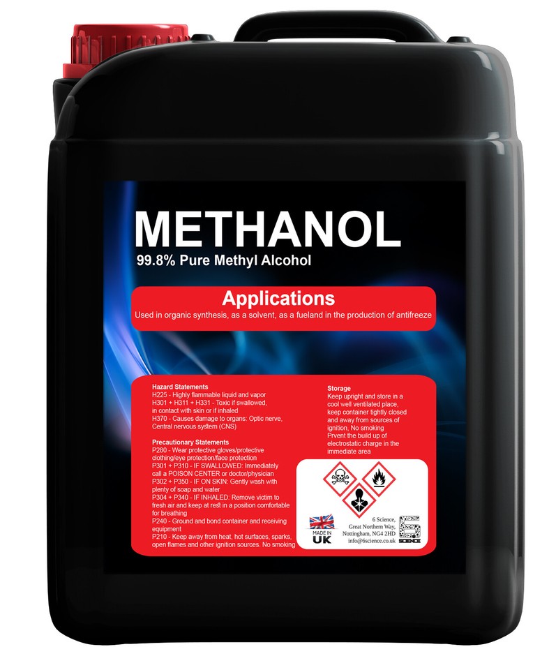 METHANOL 99.9% 20L METHYL ALCOHOL/ METHANOL FUEL | eBay UK