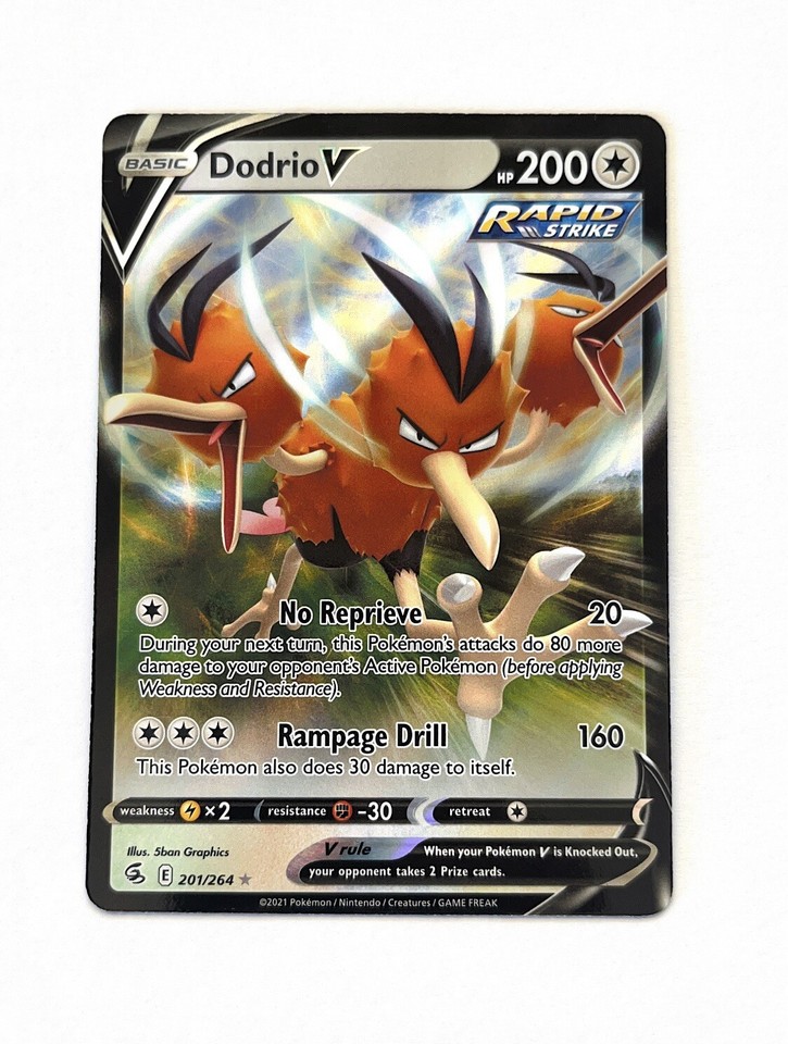 Dodrio V 201/264 Swsh08: Fusion Strike for sale | eBay