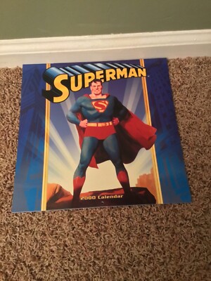 2000 Superman 12 Month Calendar | eBay
