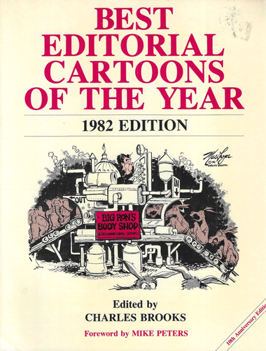 BEST EDITORIAL CARTOONS OF THE YEAR: 1982, ed. by Charles Brooks | eBay