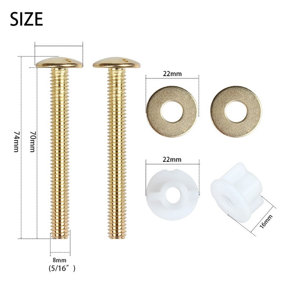 Effective Close Coupling WC Fitting Kit with Extra Nut for Easy ...