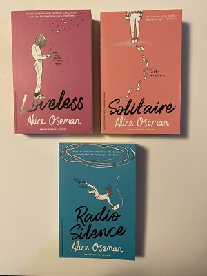 Alice Oseman, Lot of 3 TPB, Loveless, Solitaire, Radio Silence (YA ...