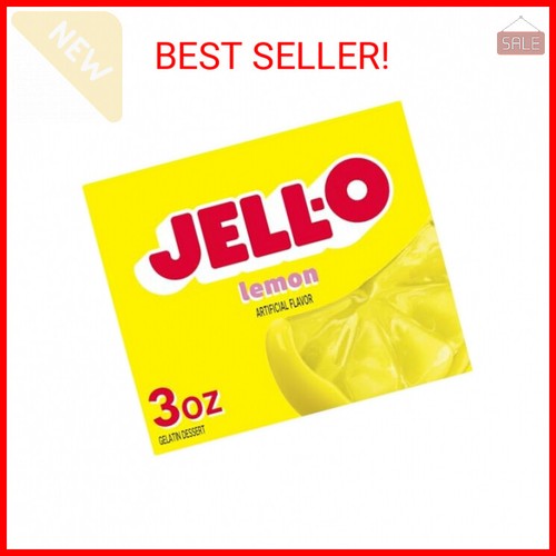 Jell-O Lemon Gelatin Dessert Mix, 3 oz Box | eBay