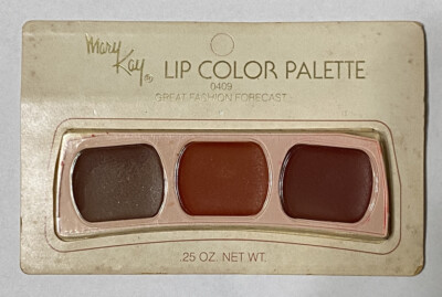 Vintage Mary Kay Lip Color Palette Collection 0409 Great Fashion ...