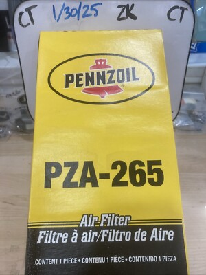 Pennzoil PZA-265 Air Filter | eBay