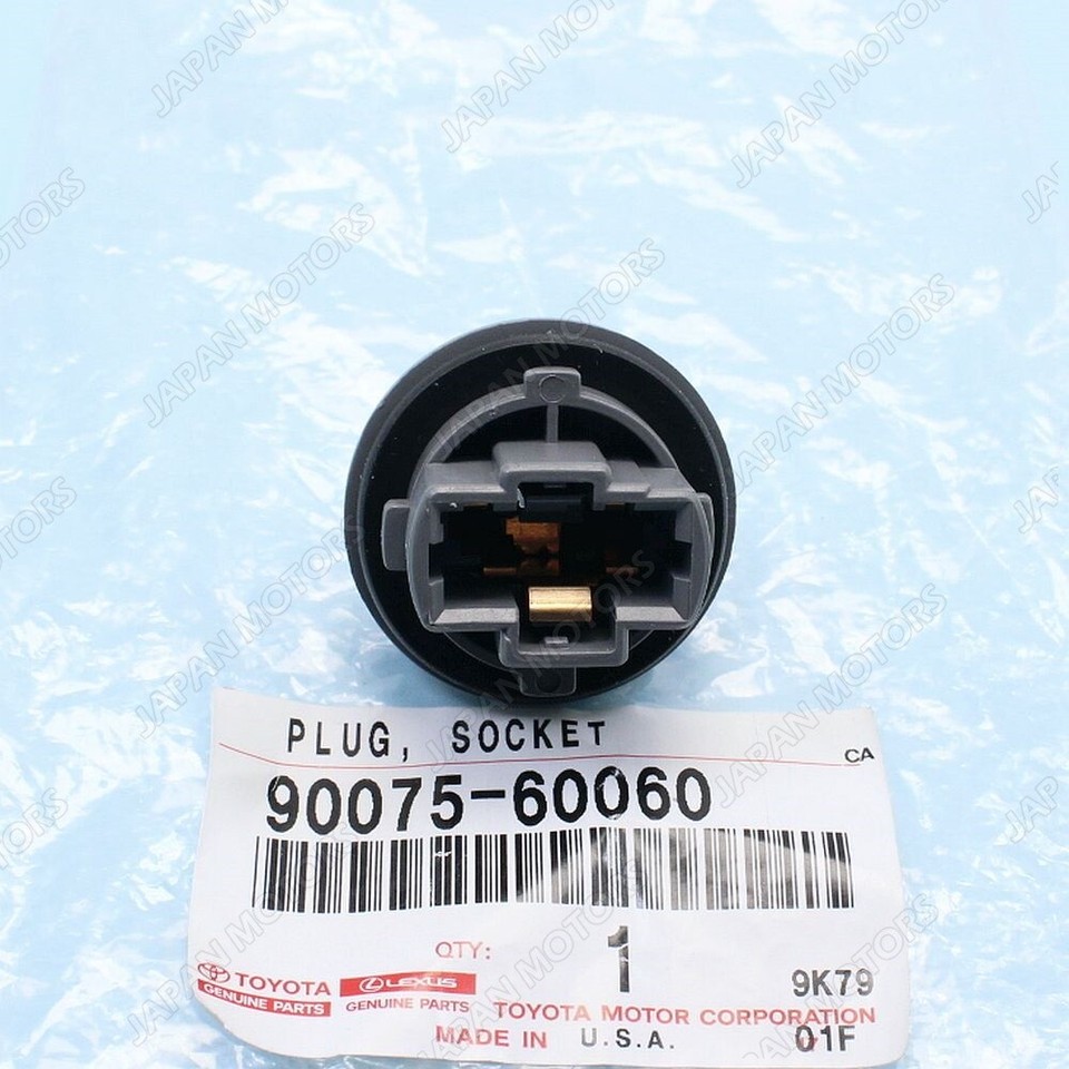90075-60060 Genuine Toyota Front Turn Signal Lamp Plug Socket LEXUS ...