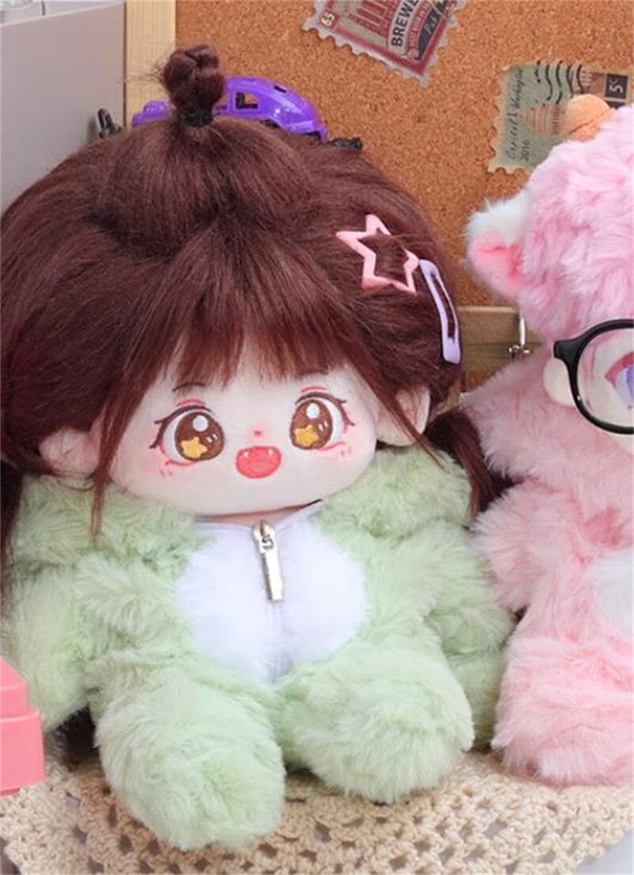20cm Anime Cute Unisex Stuffed Toy Clothes Plush Doll Dress-up Clothing ...