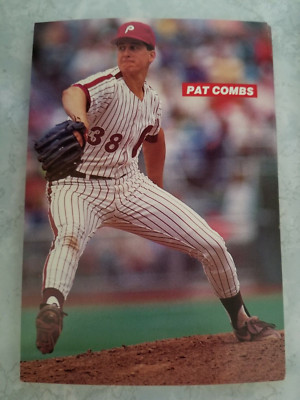1991 Pat Combs - Philadelphia Phillies - Medford Promotional Baseball ...