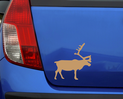 Rentier Tier Aufkleber Autoaufkleber Sticker für Auto Motorrad ...