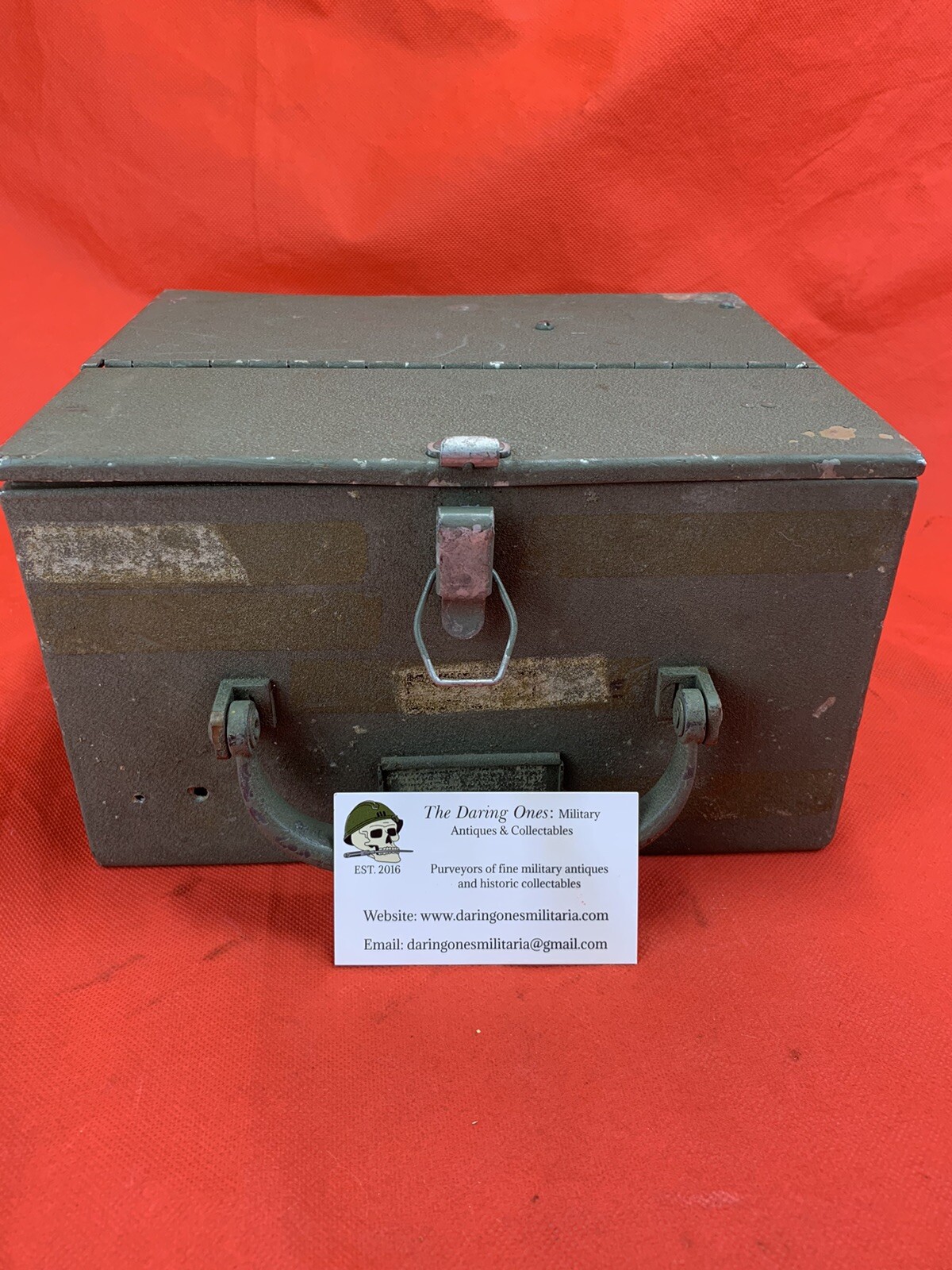 Original WW2 US Metal Compact Field Phone Communications | eBay