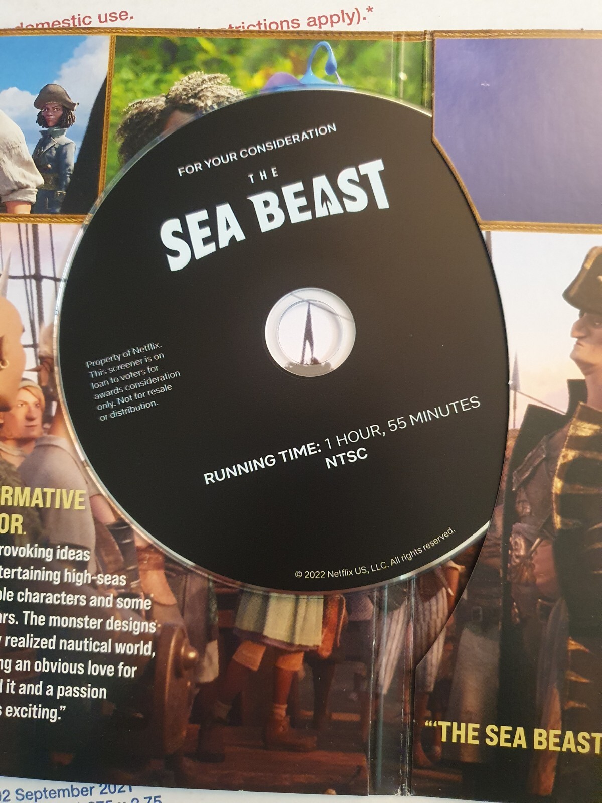 The SEA BEAST FYC DVD Screener For Your Consideration | eBay