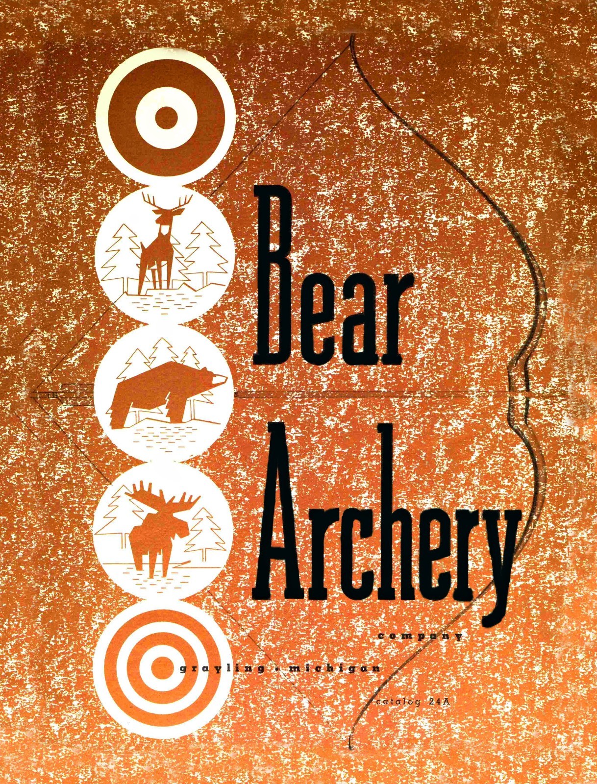 10 Years of Bear Archery Catalogs Reproduction- 1947 to 1957 All In One ...