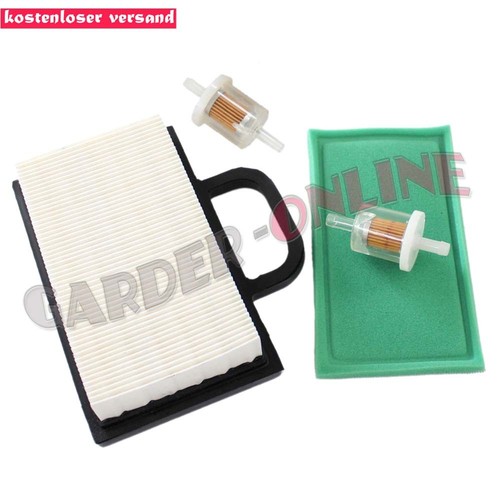 Luftfilter Kraftstofffilter für Briggs & Stratton Motor 14-24 PS 499486 ...