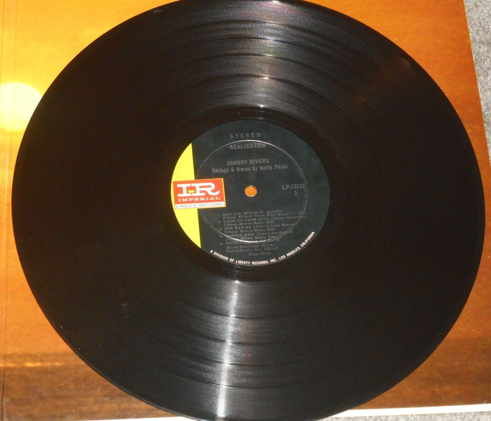 JOHNNY RIVERS Realization" Vinyl LP 1968 Imperial LP | eBay