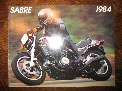 1984 HONDA VF700S SABRE NOS OEM DEALER'S SALES BROCHURE VF700 S VF 700S ...