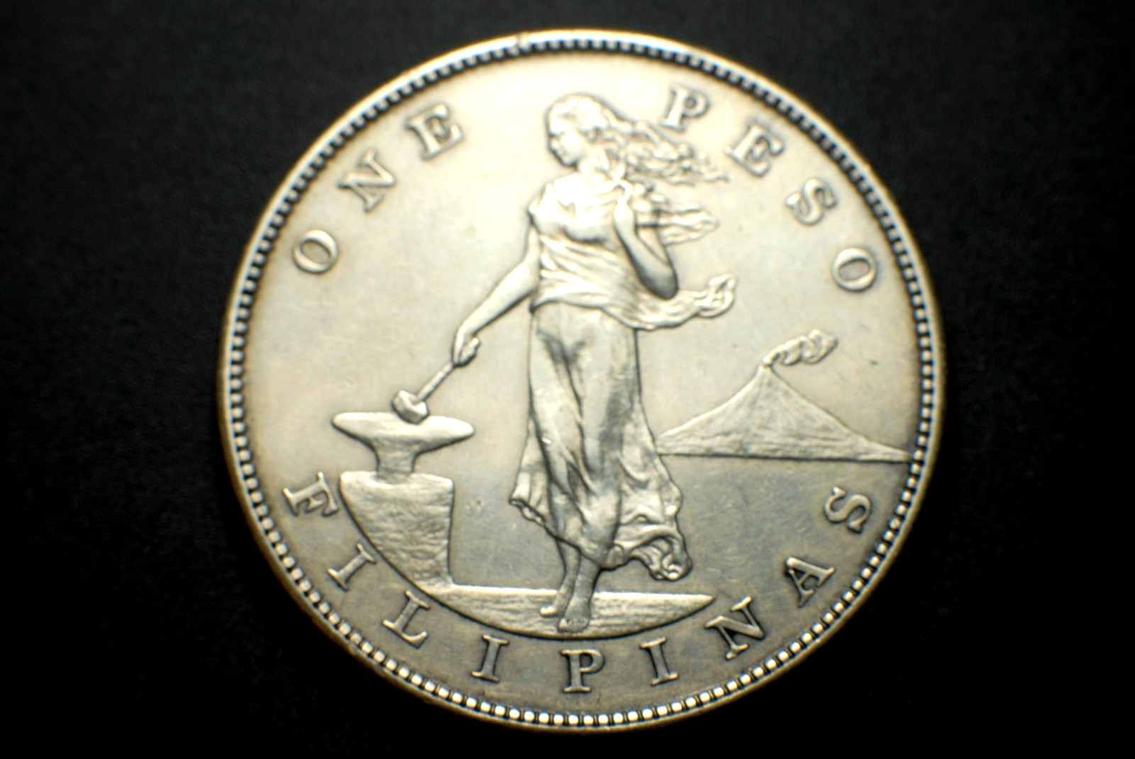 PHILIPPINES USPI ONE PESO SILVER; 1904p; 90% SILVER; KM# 168. – Antique ...