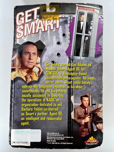 Get Smart TV Series Maxwell Smart Limited Ed Action Figure By Exclusive ...