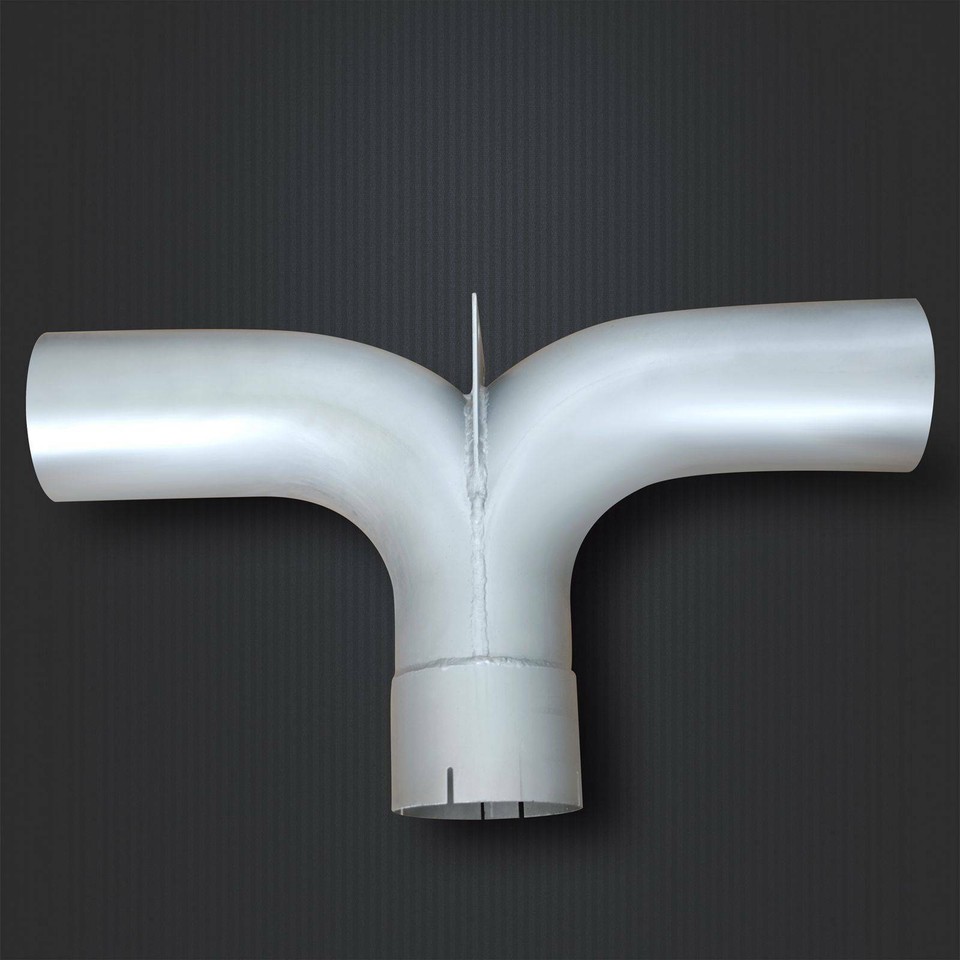 Aluminized 5"inch Y Pipe Divider Tube For Kenworth 900B W900L T600 T800 ...