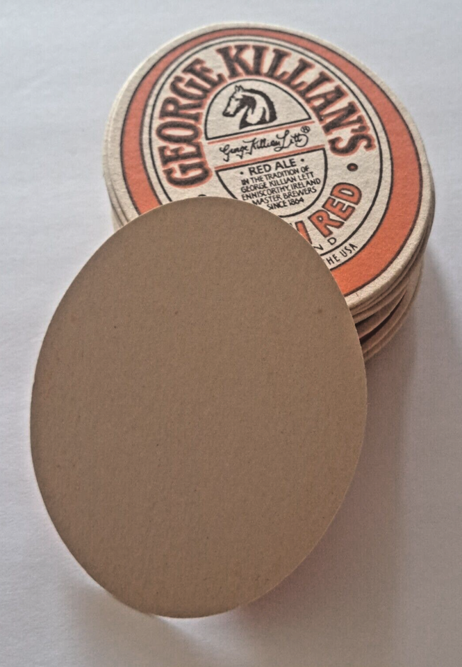George Killian's Red Ale, Irish Red Brand Beer Coasters, Mats, NWOB ...