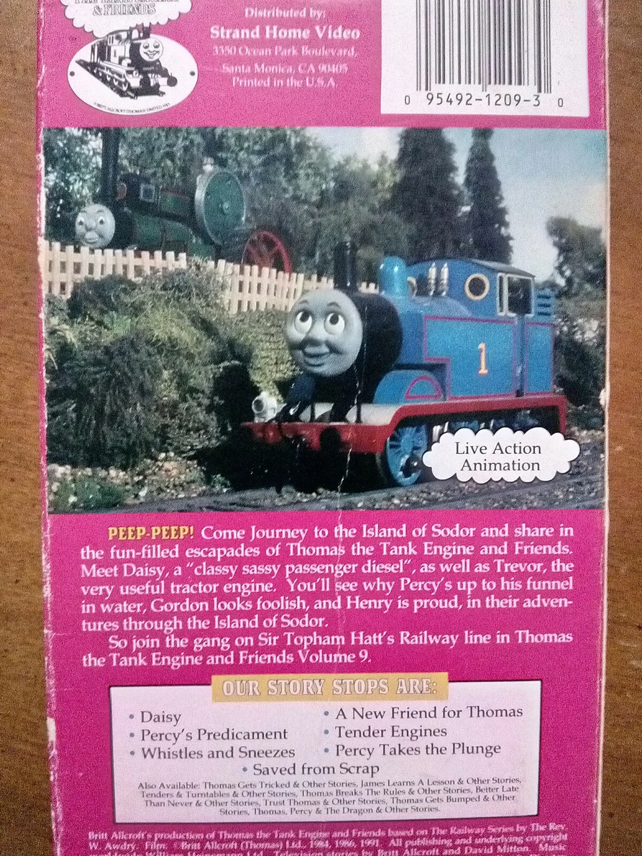 Thomas The Tank Engine Daisy Vhs