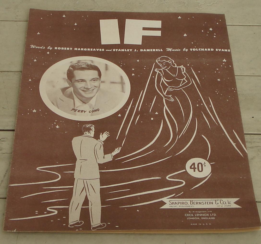 If, Tolchard Evans, Robert Hargreaves, Stanley J. Damerell 1950 OLD ...