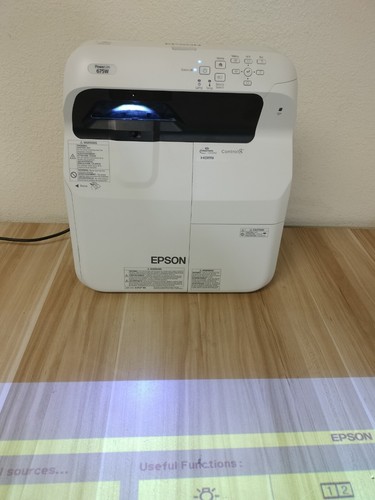 Epson PowerLite 675W (H745A) Short-Throw Projector w/ POWER CORD ...