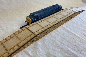TR61 OO/HO Gauge Platform Kit Inc Ramps. 590mm Laser Cut. Railway ...