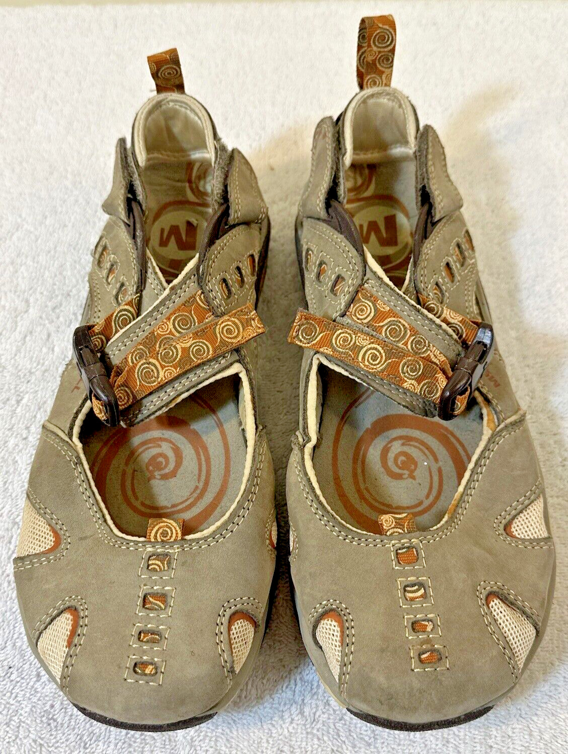 Merrell Siren Ginger Brindle Walking Sandals Size 6.5… - Gem