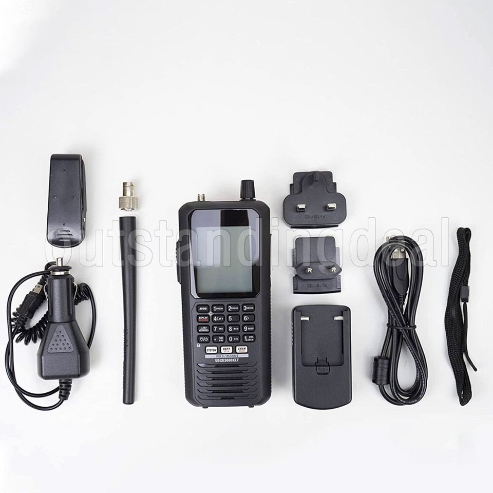 UBCD3600XLT Handheld Digital Scanner TrunkTracker Wideband Receiver for ...