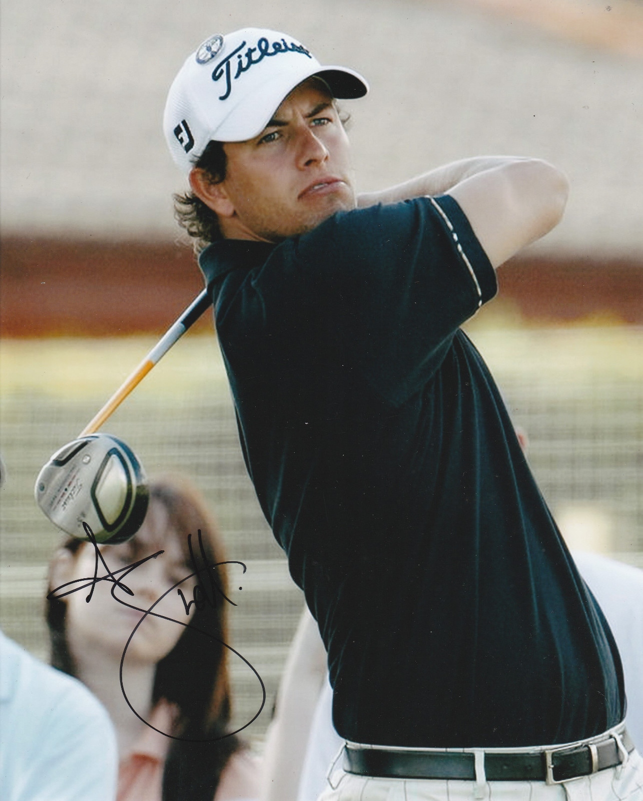 ADAM SCOTT SIGNED AUTO'D 8X10 PHOTO PGA EURO TOUR MASTERS CHAMP ...