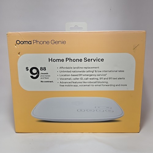 Ooma Phone Genie - Home Phone Service No Contract Advanced Calling ...