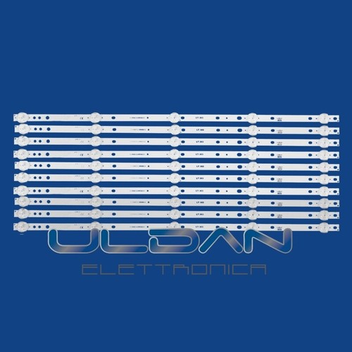 Kit 10 Barres TV Akai Cy-49-hl + Ht-5x10-0820/Npb14d460103bl041-001h 5 ...