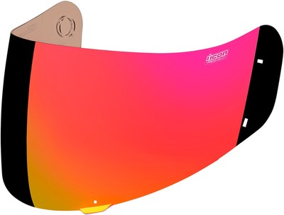 ICON Proshield Shield - RST Red Mirror | eBay