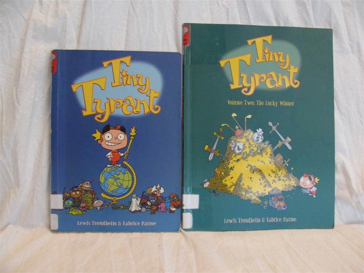 TINY TYRANT; and TINY TYRANT VOLUME TWO: THE LUCKY WINNER by Trondheim, Parme | eBay