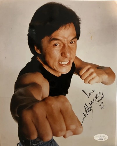 Jackie Chan Signed Photo 8x10 Authenticated By JSA | eBay