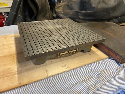 Crown Windley Bros grade A engineers surface plate lapping table 1ft x ...