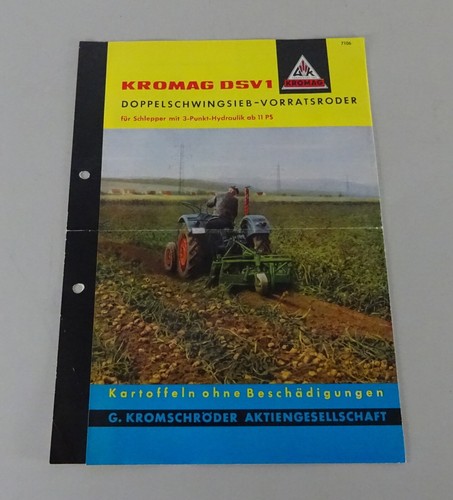 Depliant / Brochure Kromag Doppio Oscillatore DSV 1 Stand 12/1963 | eBay