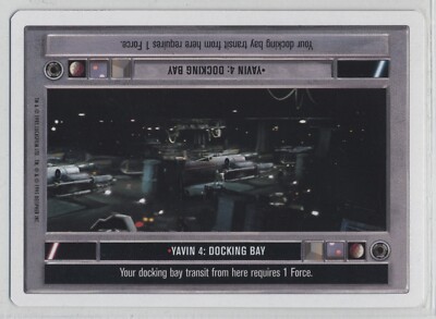 Star Wars CCG Yavin 4: Docking Bay Premiere WB White Decipher Free ...